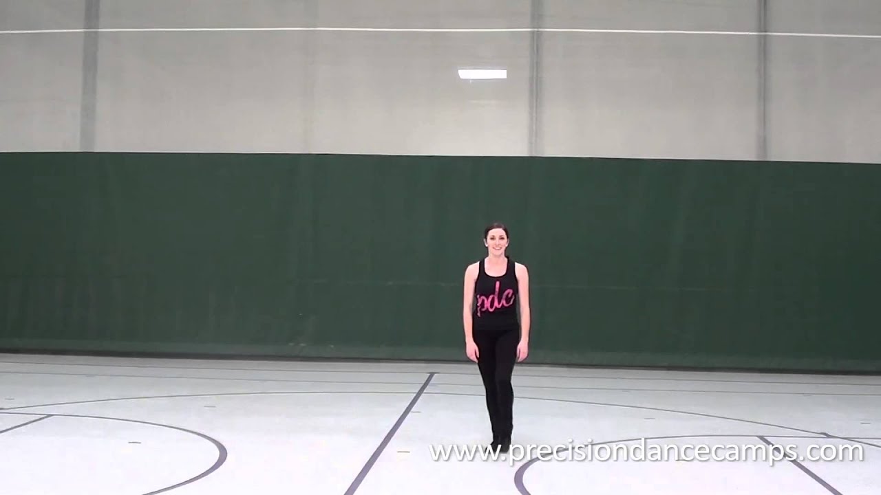 Turn Combo w/ Side Tilt - Precision Dance Camps - YouTube