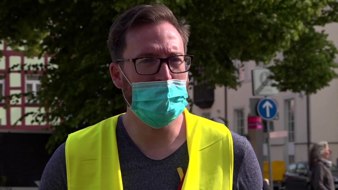 Detlef Wagner - Organisator der P53 Demo im Raum Gustenfelden ...