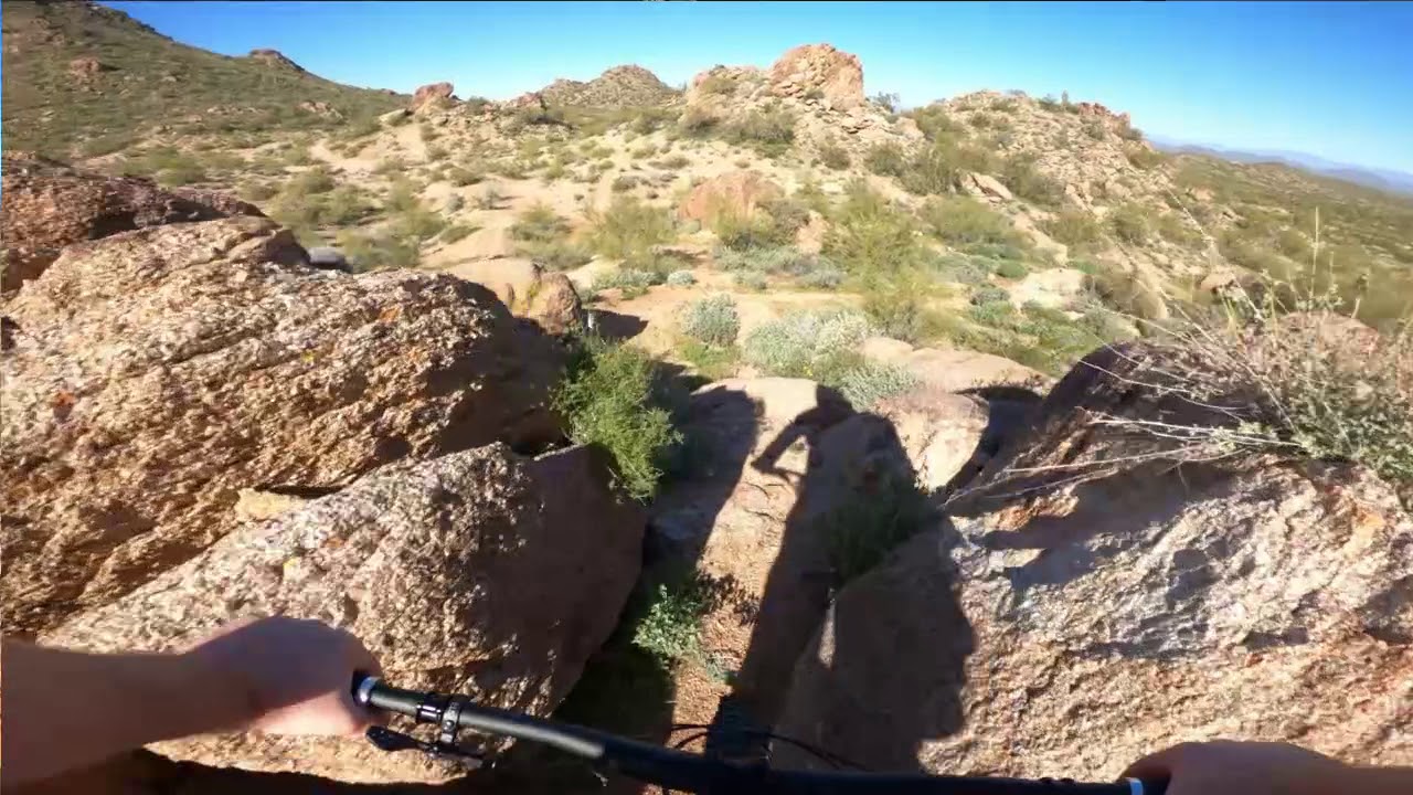 Secret MTB Lines | GoPro Hero 8 | Pyramid Peak, AZ - YouTube