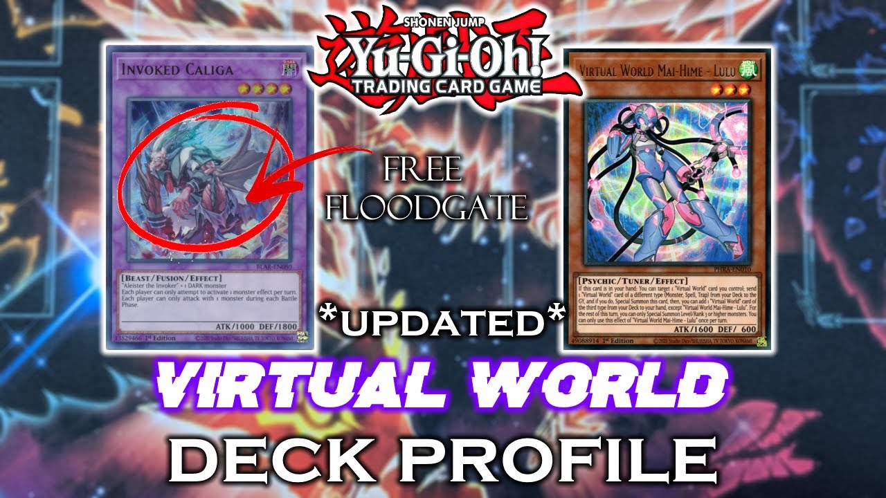 Yu-Gi-Oh! UPDATED Budget-Friendly Virtual World Deck Profile | *FREE ...