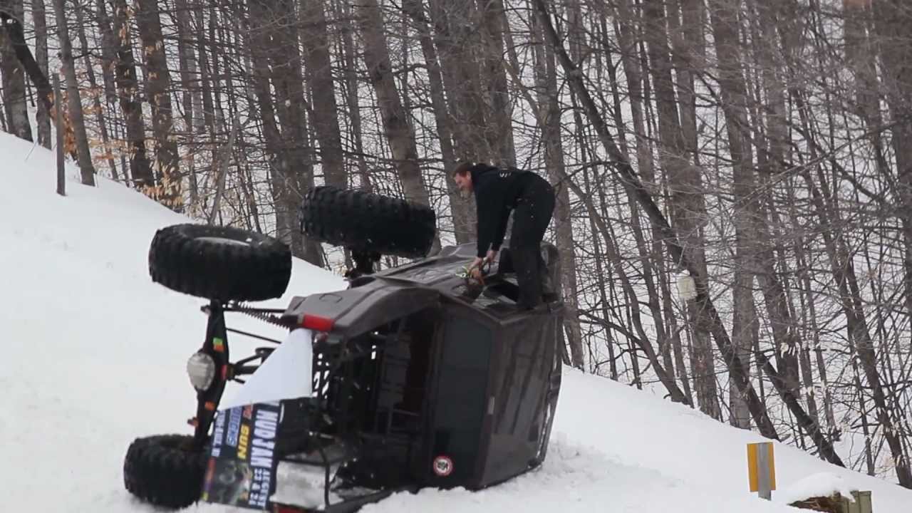 2013 Schuss Snow Challenge Crash (different angle) - YouTube