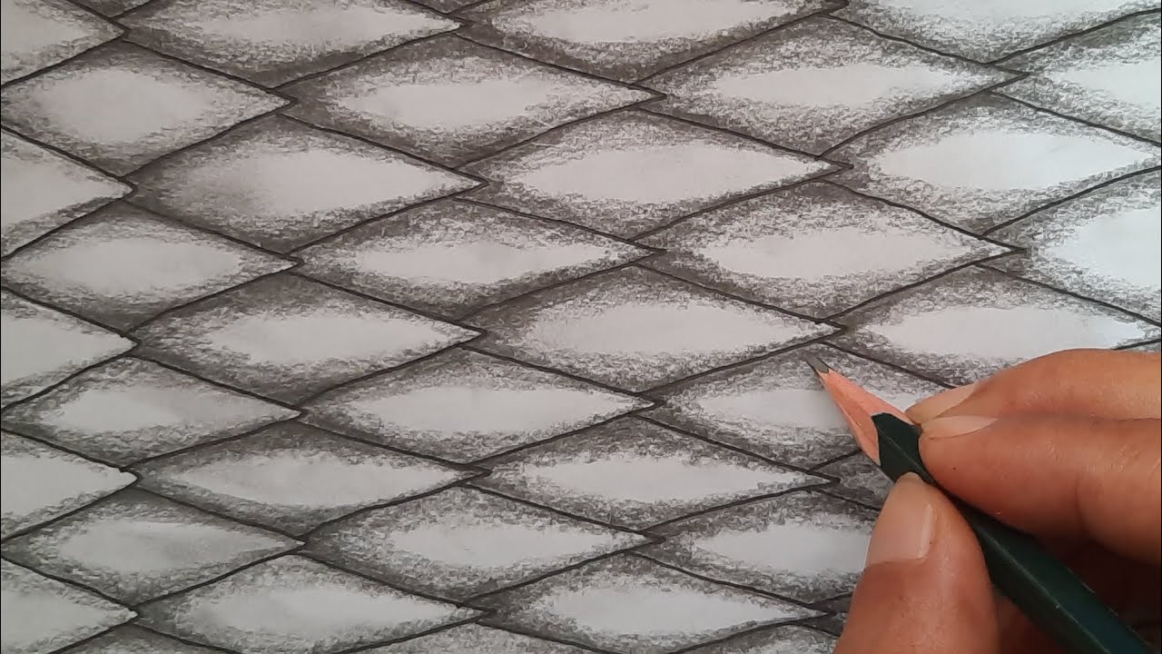 Cara gambar sisik naga || Kerajinan 8-Menit - YouTube