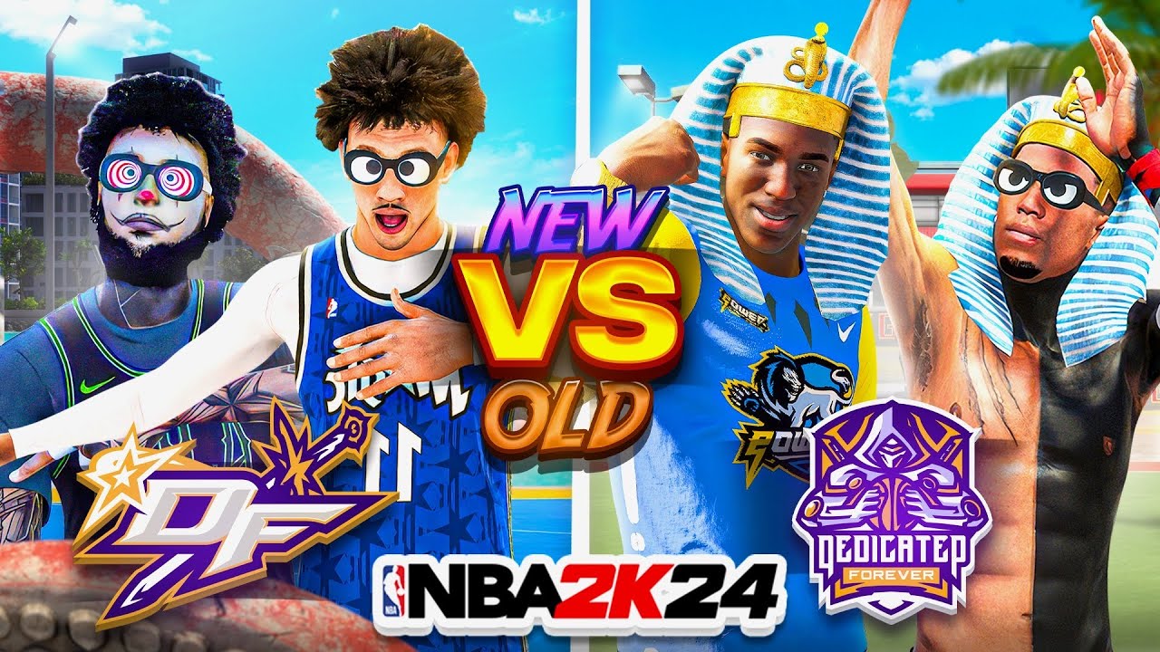 I CHALLENGED OLD DF CLAN to a 2v2 SERIES in NBA 2K24! (OLD DF VS NEW DF ...