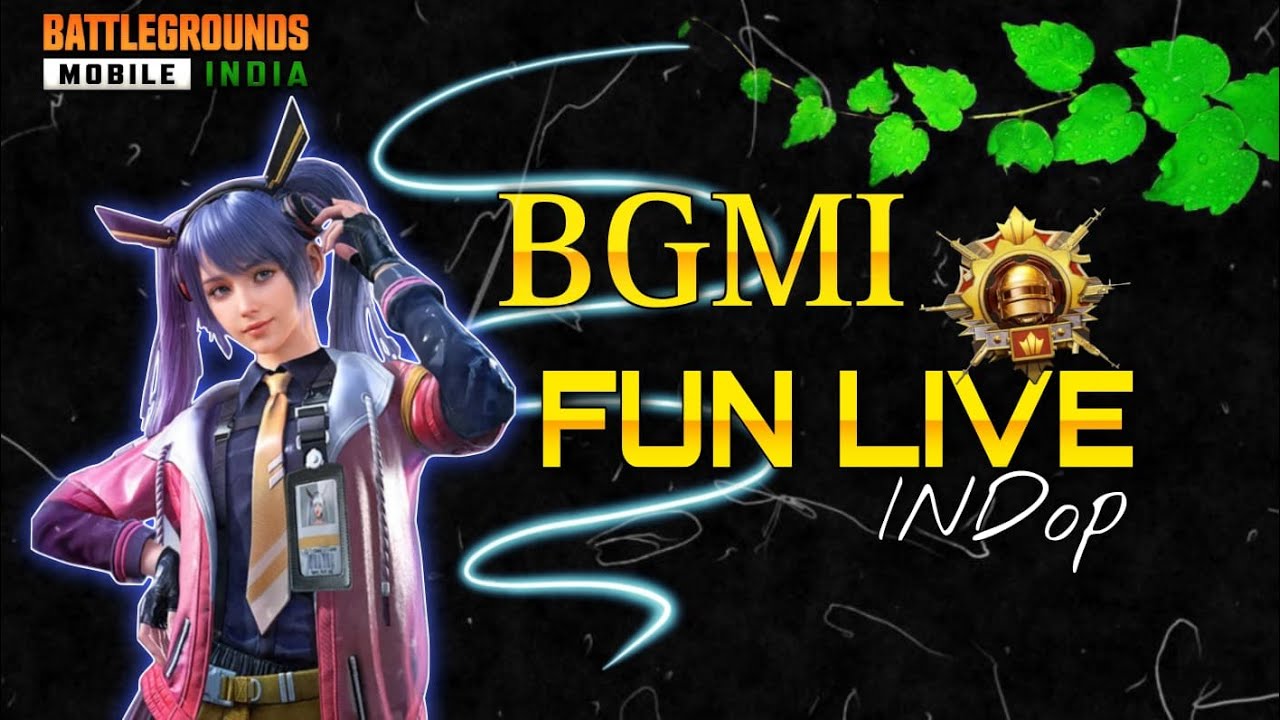 BGMI LIVE - RANK PUSH TO CONQUEROR WITH IND & Custom or Team Code 3 ...