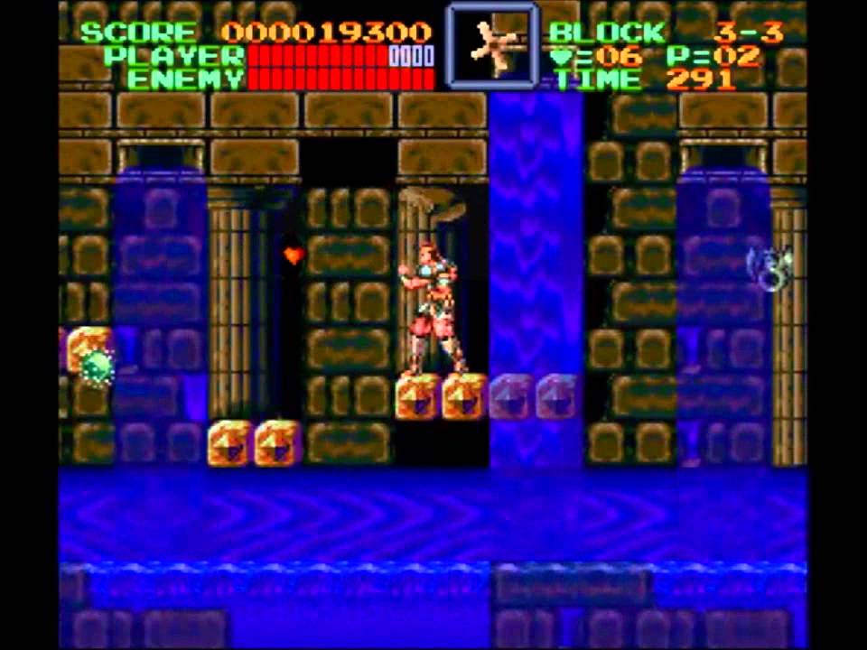 Super Castlevania IV - 3 Death by Whip Swing - YouTube