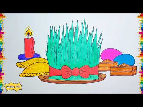 NOVRUZ XONÇASI NECƏ ÇƏKMƏK OLAR?/  NOVRUZA AİD SEKİLLER / NOVRUZ XONÇASI  @smiletv-əyləncə ​