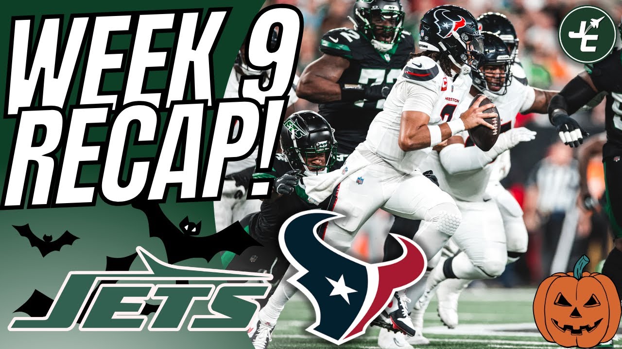 JETS WIN! Houston Texans vs New York Jets RECAP & REACTION! | Week 9 ...