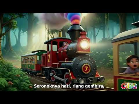 #14 CILIQ Lagu Kereta Api Hutan 🚂 Lagu Kanak-Kanak Populer | Choo Choo! | Kid Songs