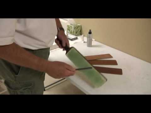 Straight Razor Stropping-Modular Paddle Strop - YouTube