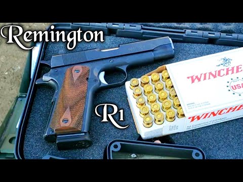 Remington R1 Commander Review & Shoot 1911 .45acp - YouTube
