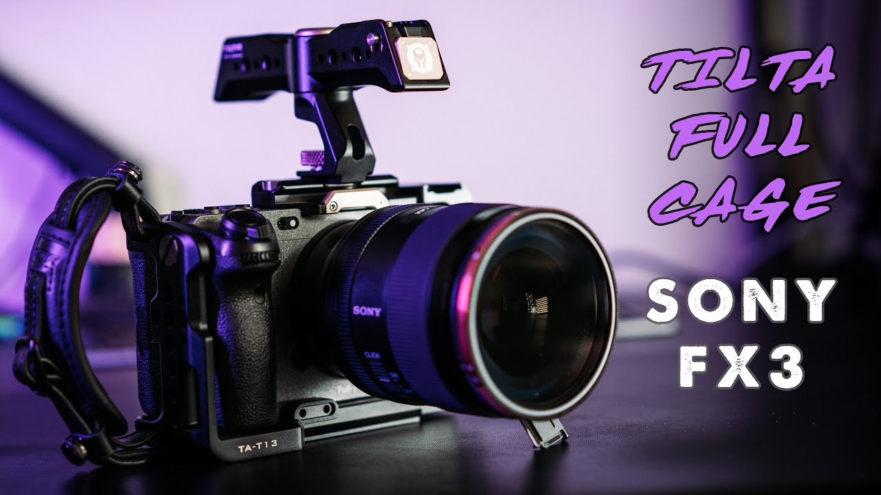 UPGRADE the Sony FX3 w/ Tilta Camera Cage - Unboxing and Review with ...