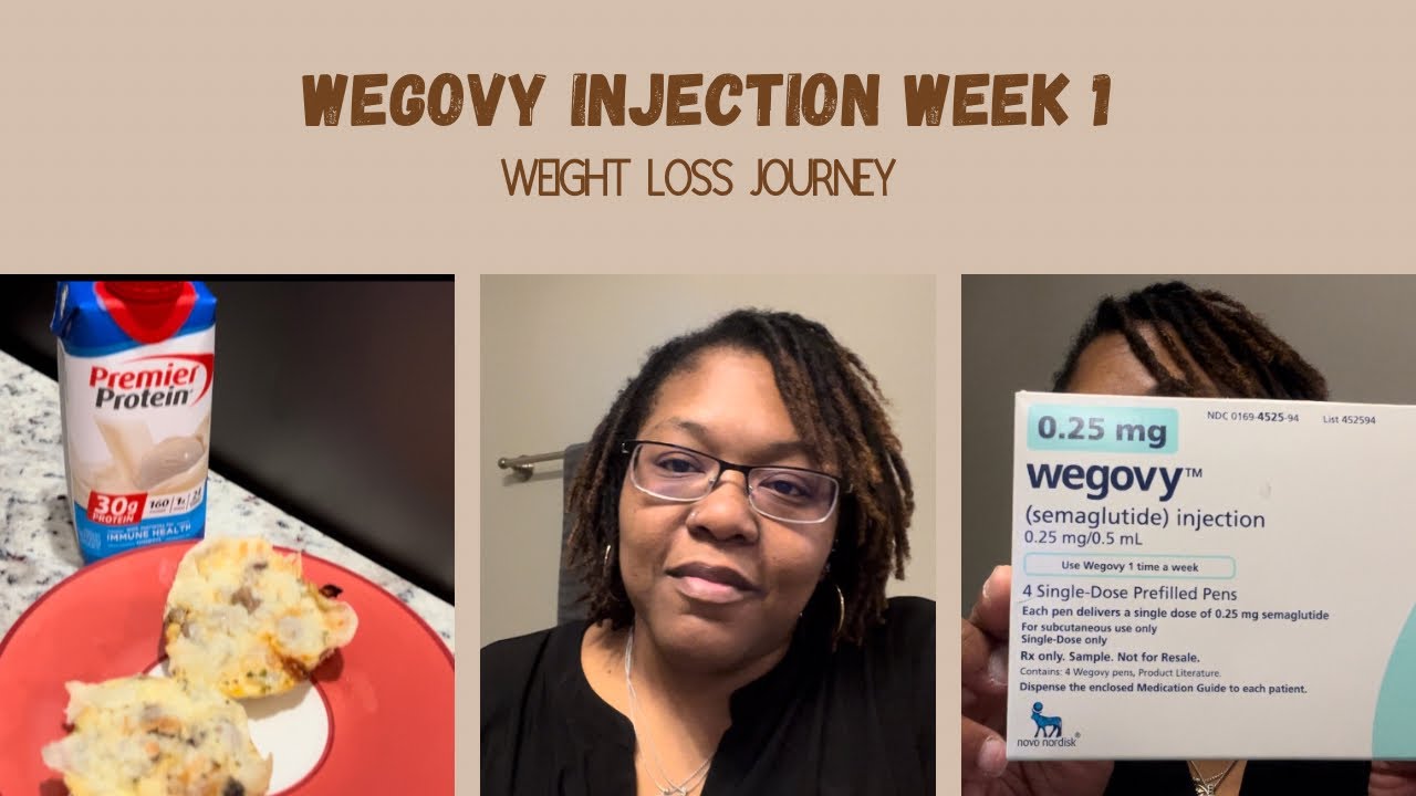 Trying Wegovy | Weight Loss Journey | WEEK 1 | Meal Prep 🥘 - YouTube