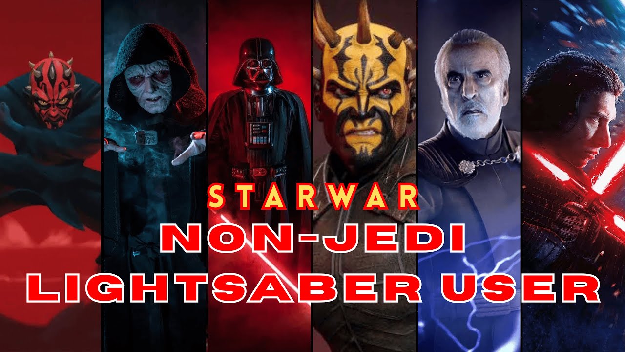 Every Star Wars Non Jedi Lightsaber User Explained in 14 Minutes In ...