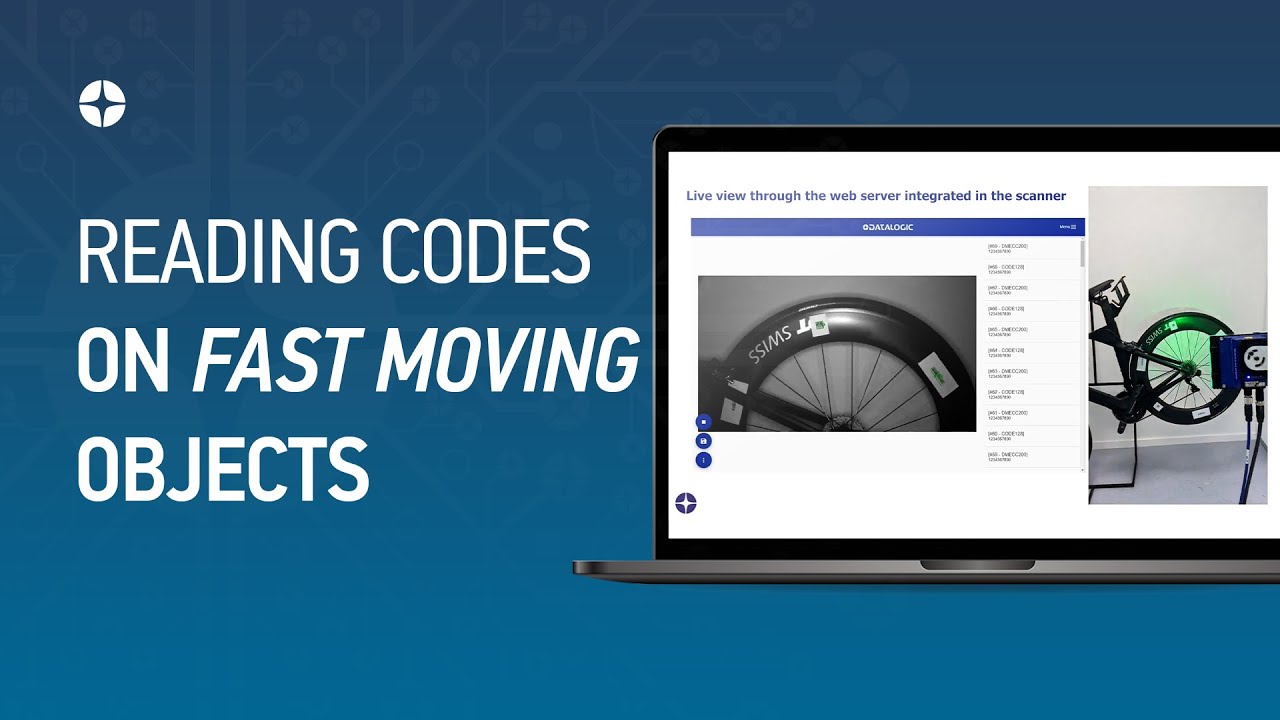 Matrix 320 - Reading codes on fast moving objects - YouTube