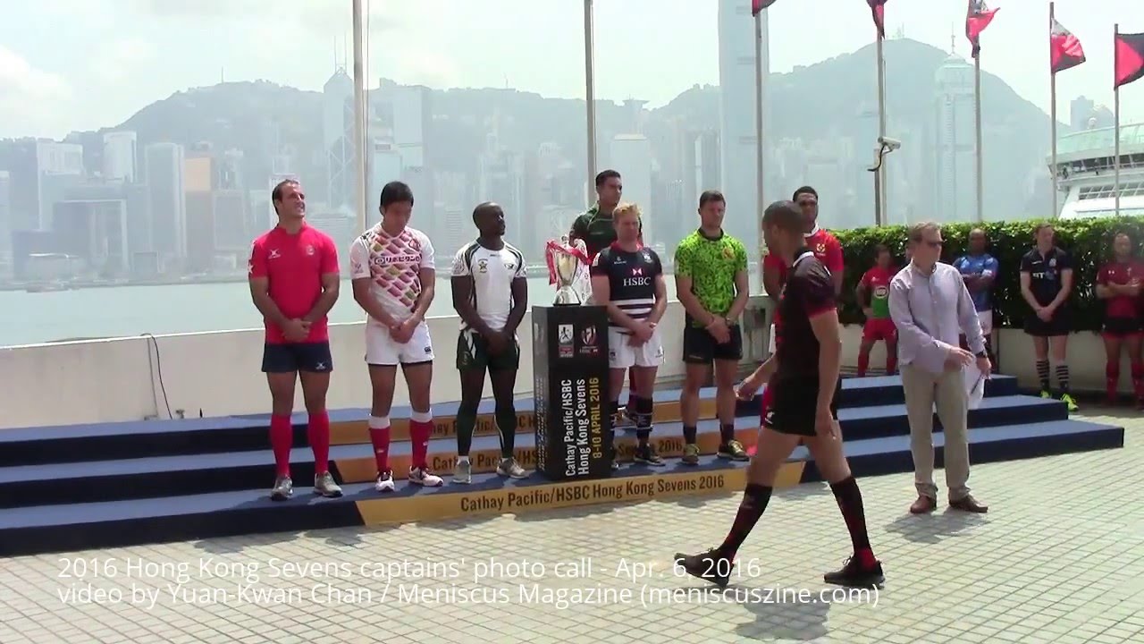 2016 Hong Kong Sevens (rugby) captains' photo call - Apr. 6, 2016 ...