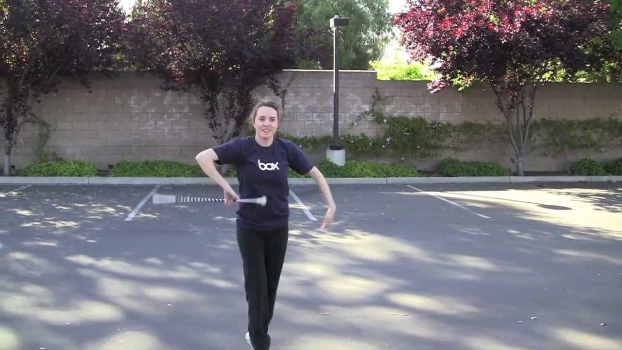 EXTREME Baton Twirling at Box HQ! - YouTube