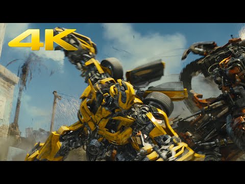 Bumblebee vs Rampage - Final Battle Part V | Transformers Revenge of The Fallen(2009)