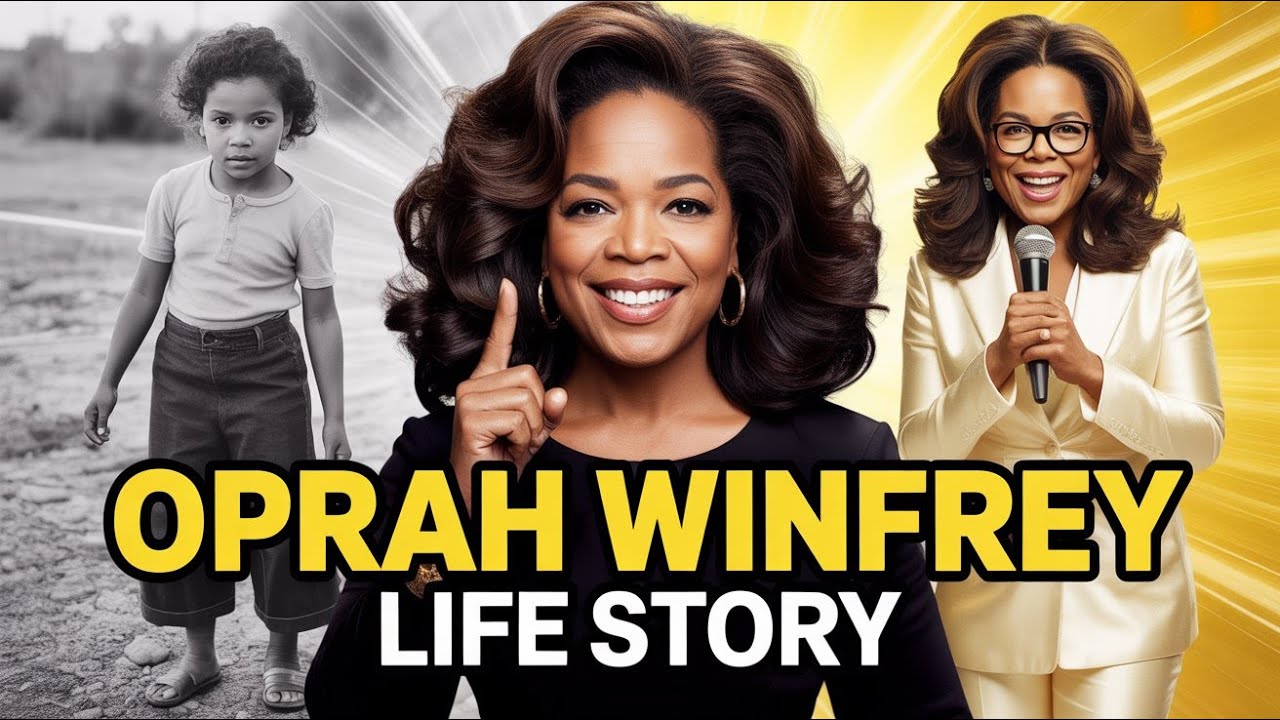 Oprah Winfrey Life Story | From Poverty & Rejection to Billionaire ...