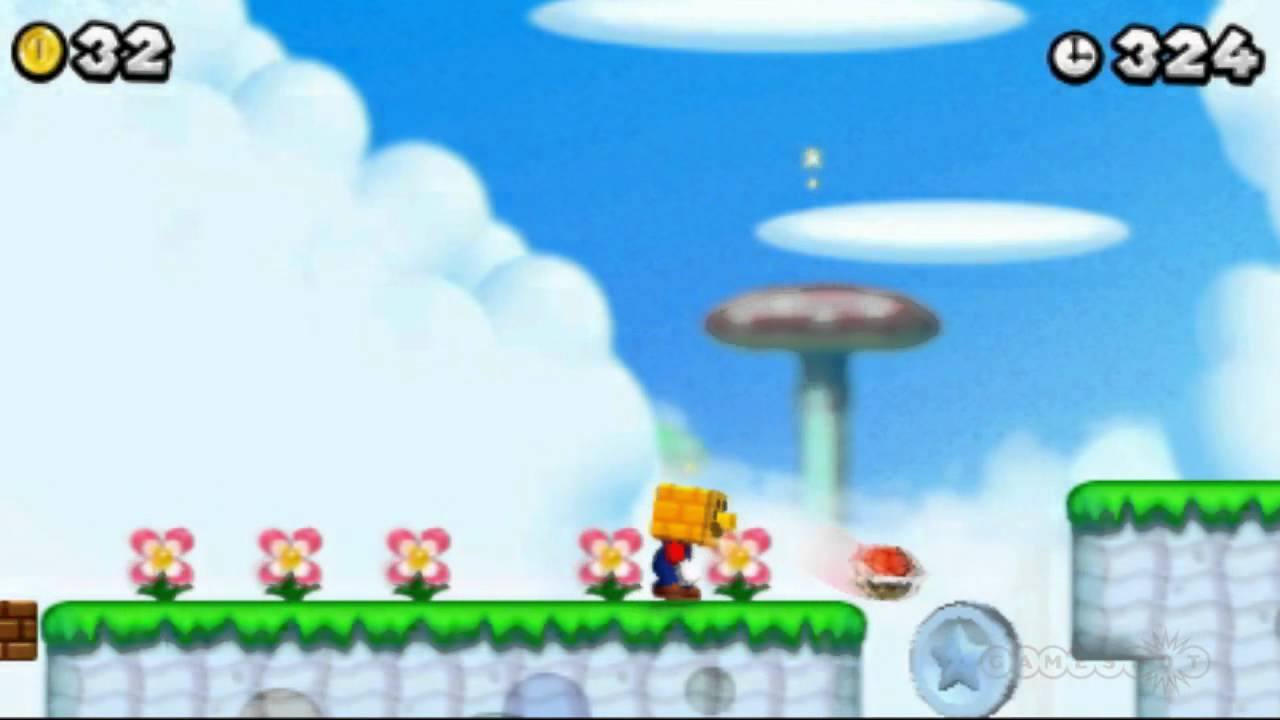 Bouncing Platforms - New Super Mario Bros. 2 Gameplay Video - YouTube
