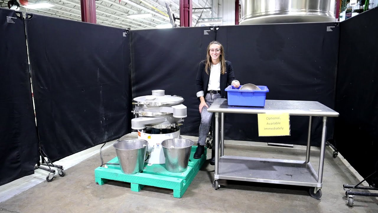 Custom Advanced Connections DM24 Sifter Demonstration - YouTube