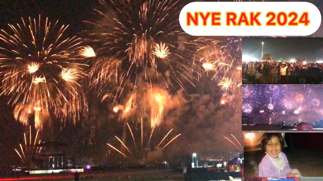 NYE RAK Fireworks 2024 Vlog | World’s largest fireworks show #nye2024 # ...