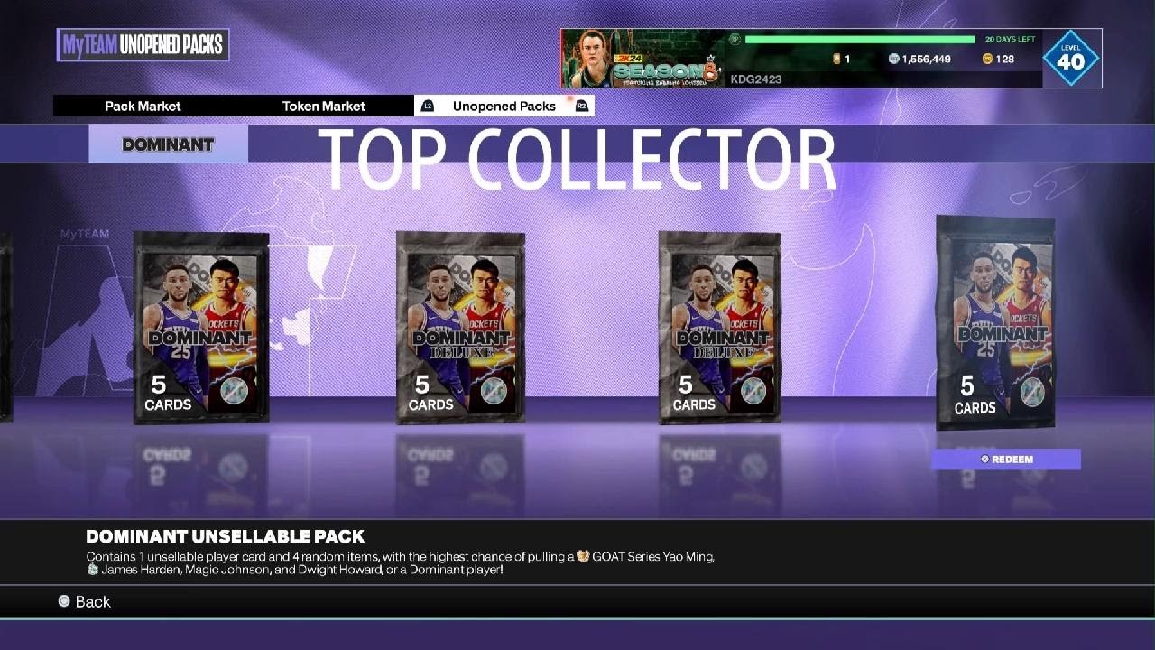 NBA 2K24 MYTEAM SEASON 8 FREE DOMINANT & MYTHICAL PACKS WHAT DID WE GET ...