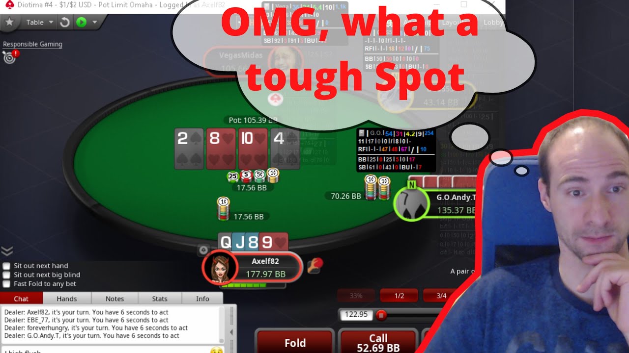 Analysing tough PLO hands with GTO Tools (PLO Trainer, PLO Vision ...