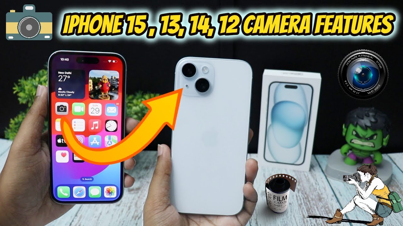 iPhone 15 Full Camera Features 📸 - YouTube