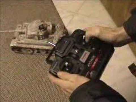 1/16 tamiya rc mid tiger tank - YouTube
