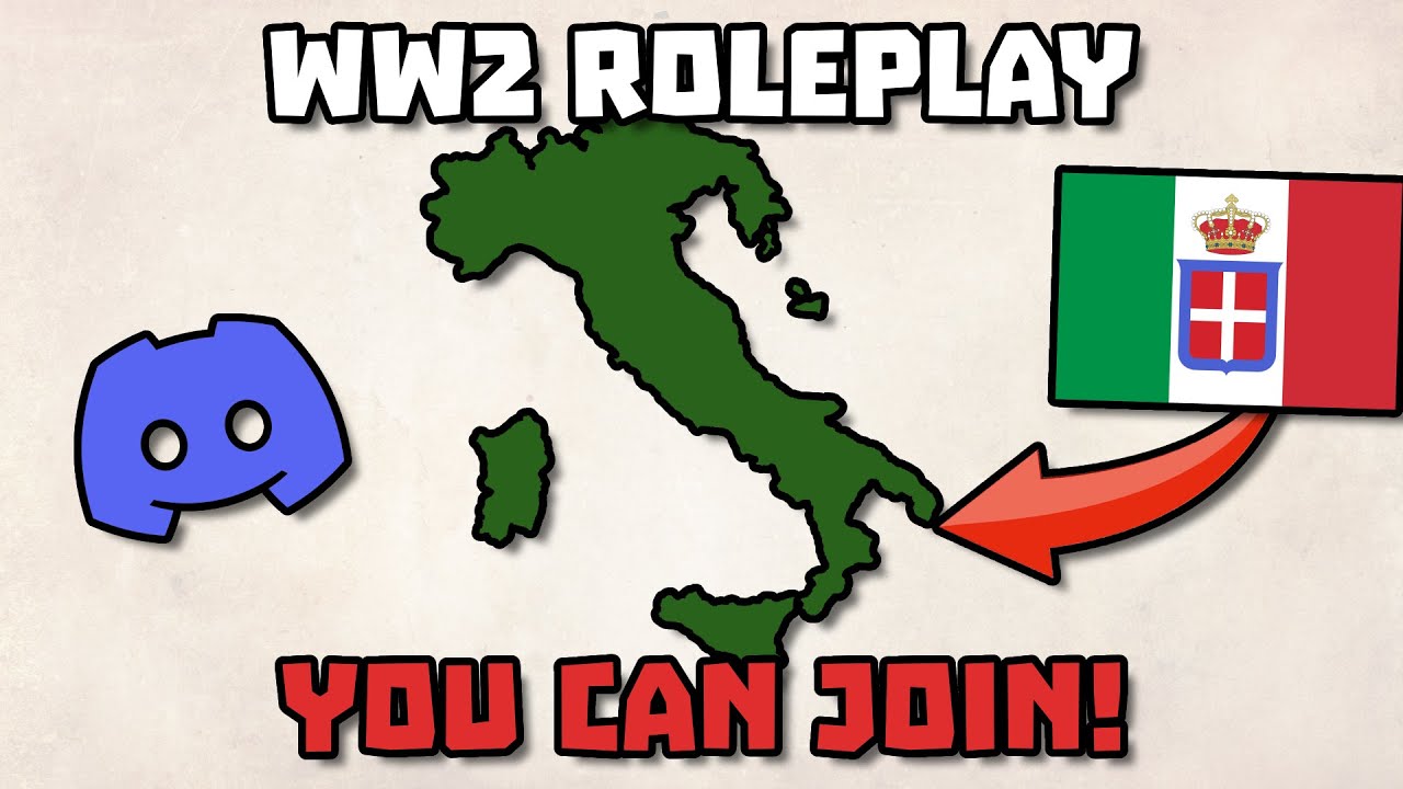 Roleplaying WW2 on my Discord! Come join! - YouTube