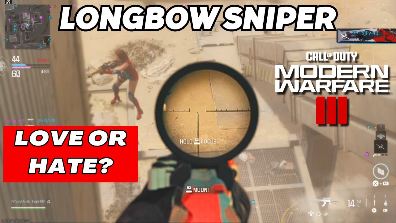 LOVE it or HATE it? Longbow sniper in Modern Warfare 3 - Rust Gameplay ...