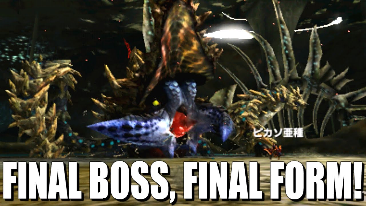 Monster Hunter Generations (X) Final Boss: The Nakarkos (Final Form ...