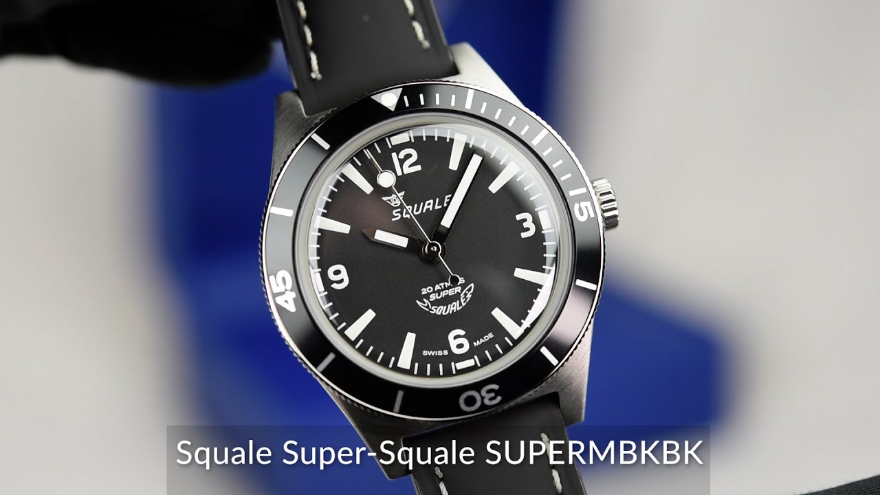 Squale Super-Squale SUPERMBKBK - YouTube