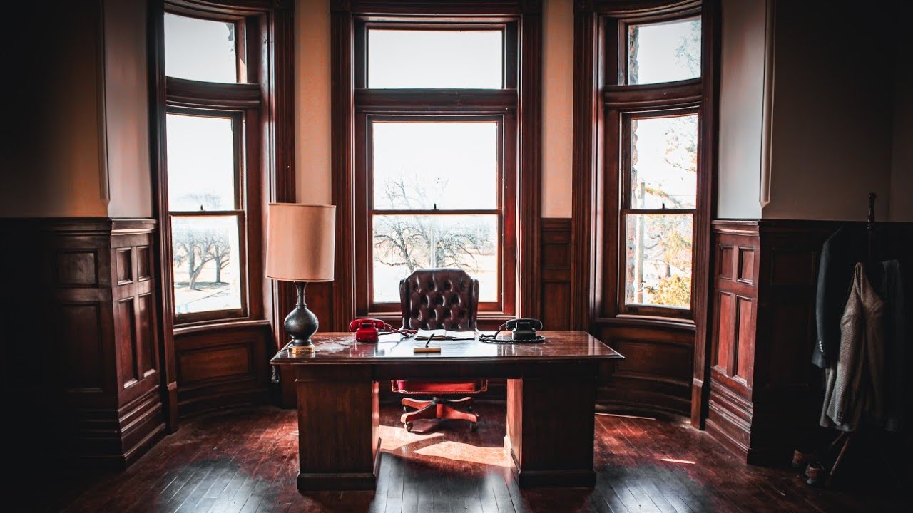 Warden's Office in the Ohio State Reformatory: A Shawshank Movie Set ...
