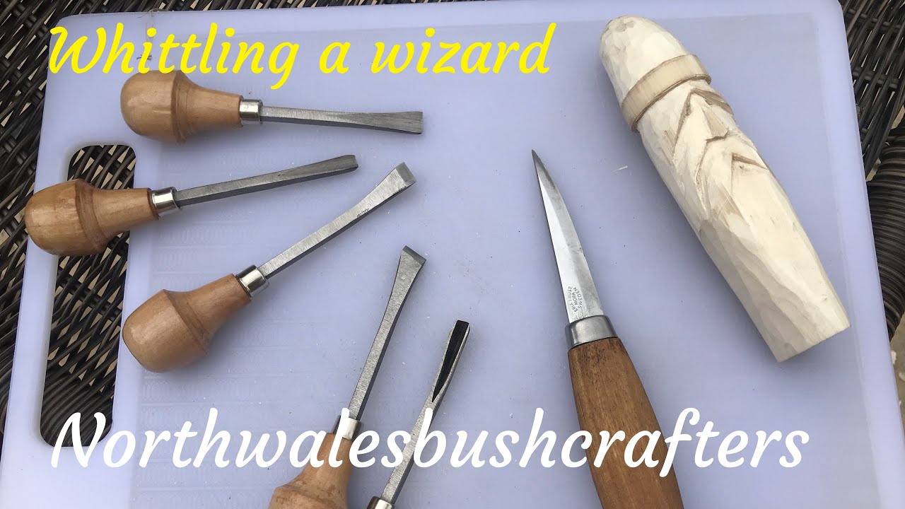 Whittling a wizard - YouTube