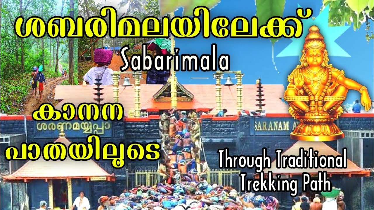Sabarimala Traditional Trekking Path | ശബരിമല കാനനപാത | Erumeli Pamba ...