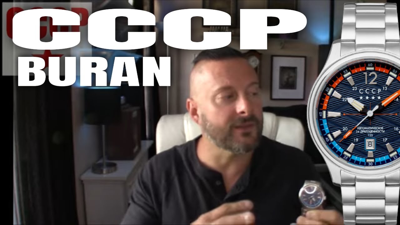 CCCP Watches | CCCP Automatic Wrist Watch Review | Buran - YouTube