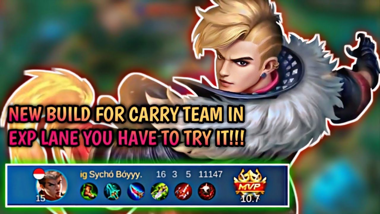 AGGRESSIVE CHOU EXP LANE GAME PLAY | HOW TO ROTATION IN EXP LANE WITH ...