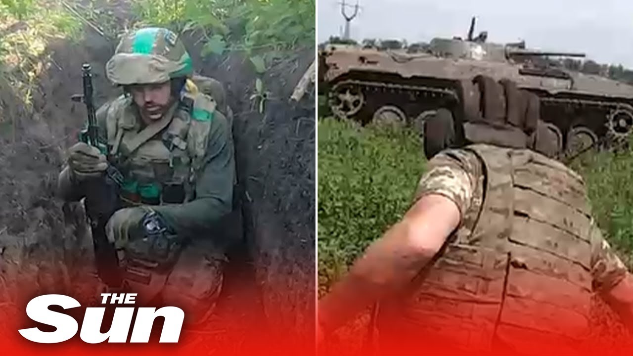 Ukrainian brigade seamlessly extracts wounded soldier from battlefield ...