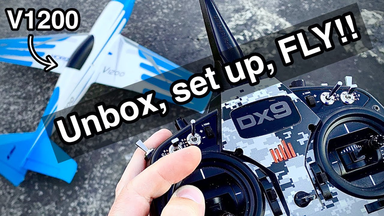 E-flite V1200 1.2m BNF Basic with Smart - how to setup with SAFE Select ...