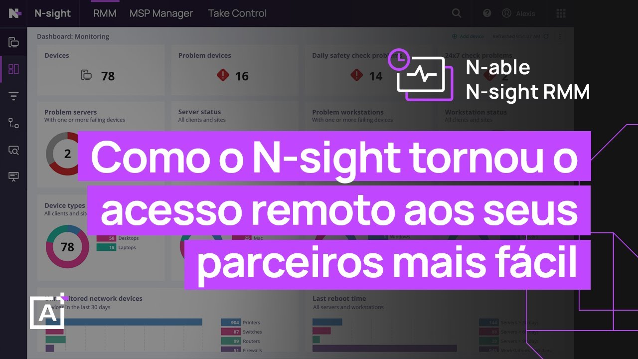Como o N-sight tornou o acesso remoto aos seus parceiros mais fácil ...