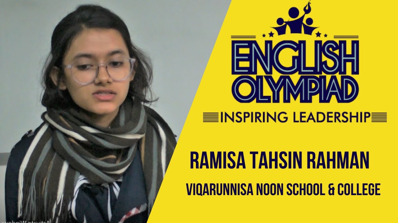 Charity || Ramisa Tahsin Rahman || Viqarunnisa Noon School & College ...