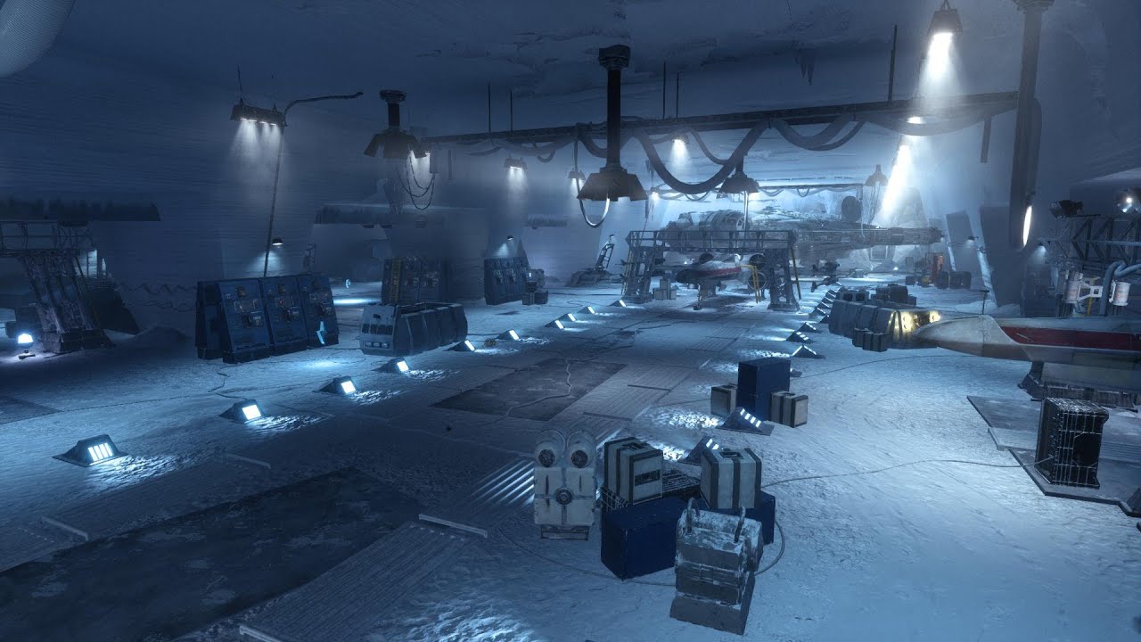 Star Wars Battlefront Coop Survival Hoth Rebel Base - YouTube