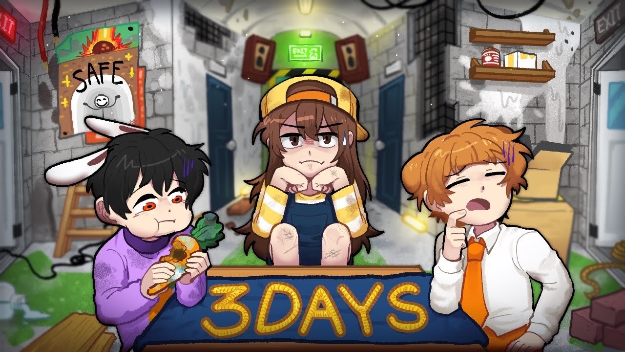 지하 벙커의 생존자들⛔ [3 DAYS: 운석 충돌 첫 번째 날] - YouTube