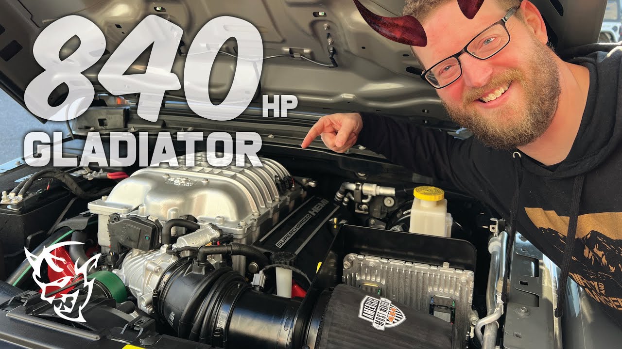 EPIC Demon Engine Conversion in a Jeep Gladiator Mojave / Part 2 ...