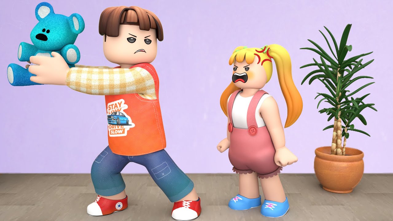 ROBLOX Brookhaven 🏡RP: BIG BROTHER Gets JEALOUS Of Little Sister ...