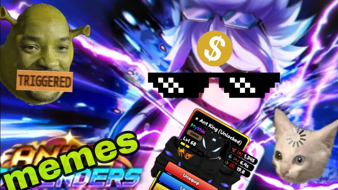 Roblox memes (Anime Defenders ) (XD 4/10 memes) - YouTube