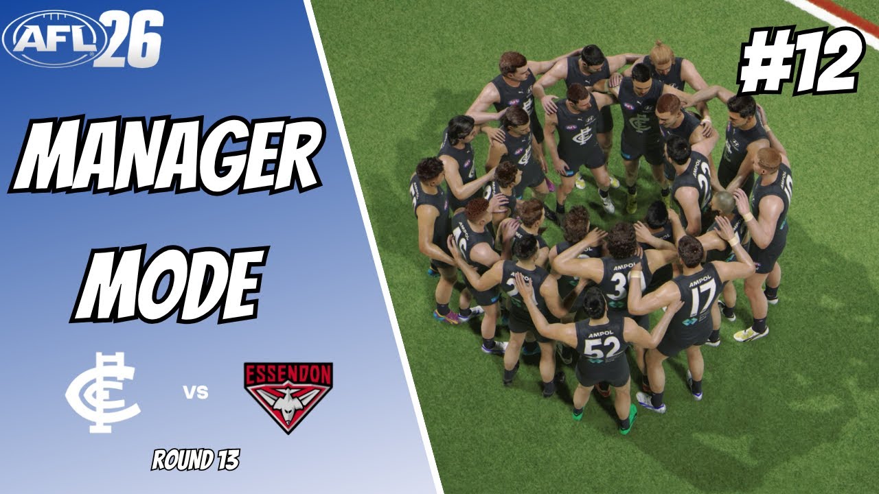 AFL 26 Management Mode Episode 12: Kings Birthday Clash against ...