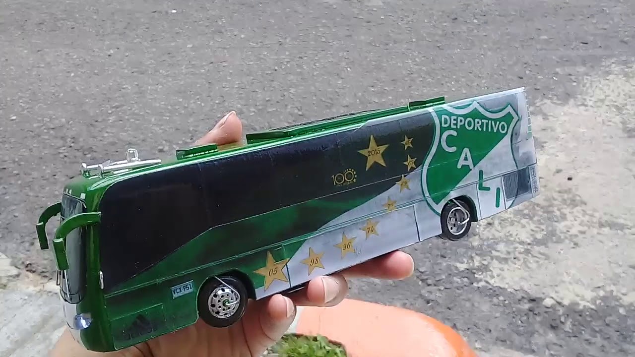 INVICAR ISIS BUS A ESCALA/ DEPORTIVO CALI - YouTube