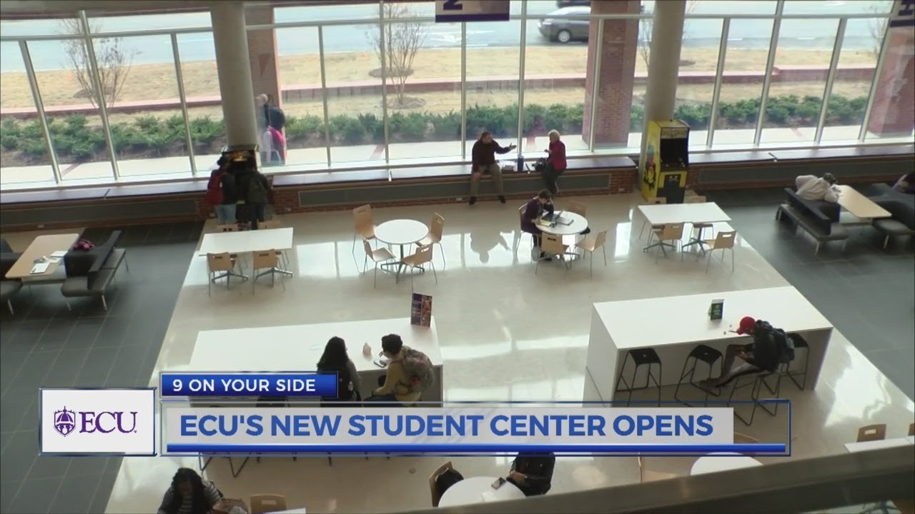 New ECU student center now open - YouTube